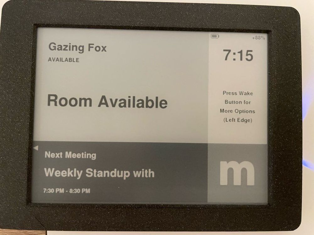 Introducing the E-Ink Meeting Room 365 Display