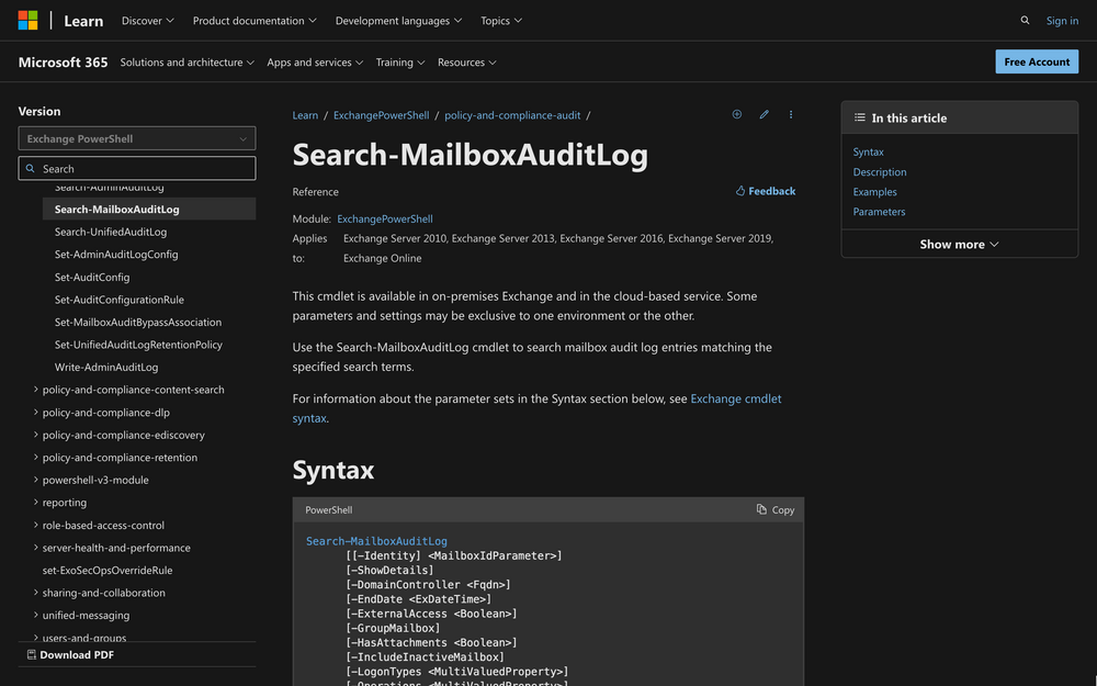 Search Mailboxauditlog In Powershell All You Need To Know