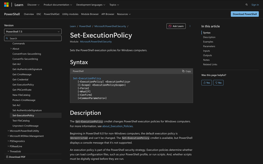 How to Use Set-ExecutionPolicy in Powershell